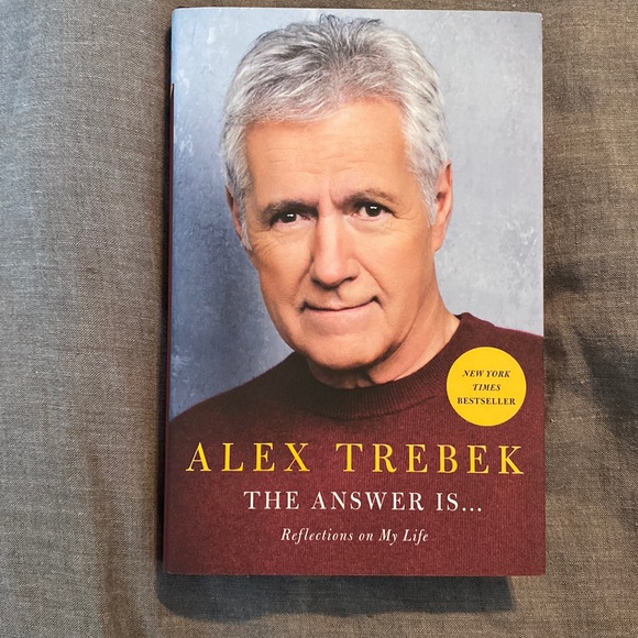 Other | New Alex Trebek The Answer Is Reflections On My Life Book | Poshmark